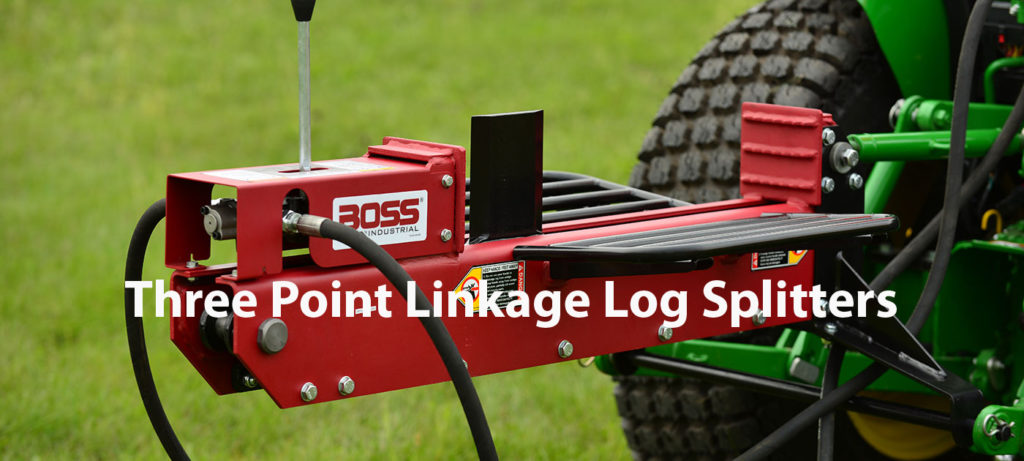 3 PT Linkage Log Splitters - Boss Logsplitters New Zealand